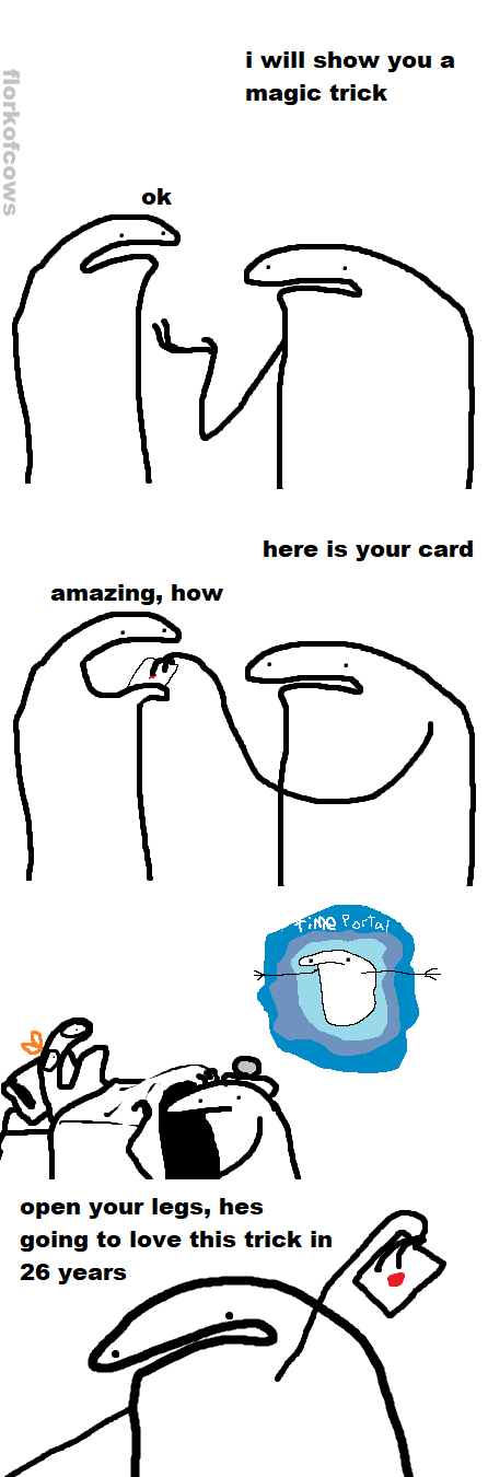 magic trick - Florkofcows