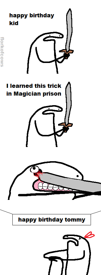 birthday magic - Florkofcows