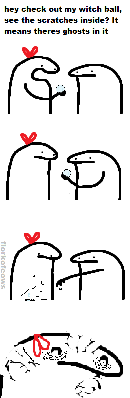 witch ball - Florkofcows