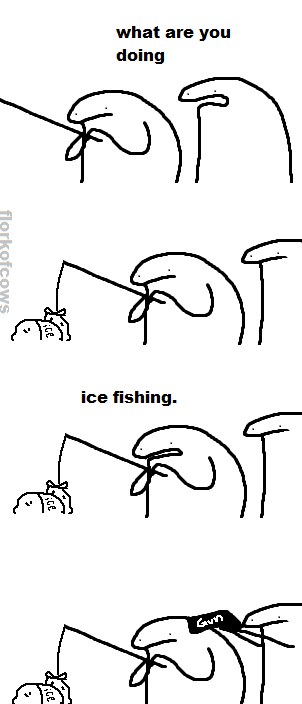 fishing - Florkofcows